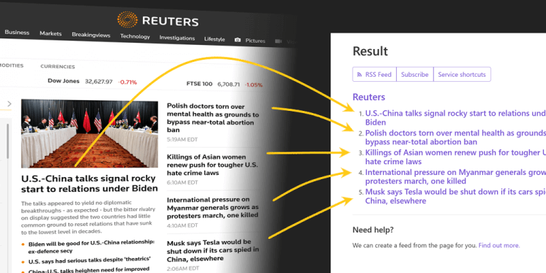 How to turn a webpage into an RSS feed using Feed Creator - Part 1 ...