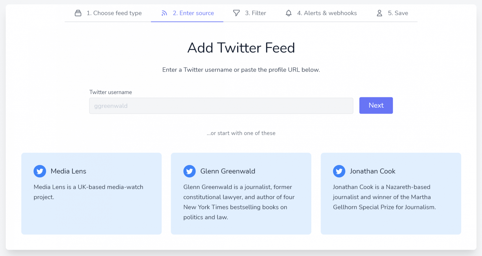 Twitter Rss