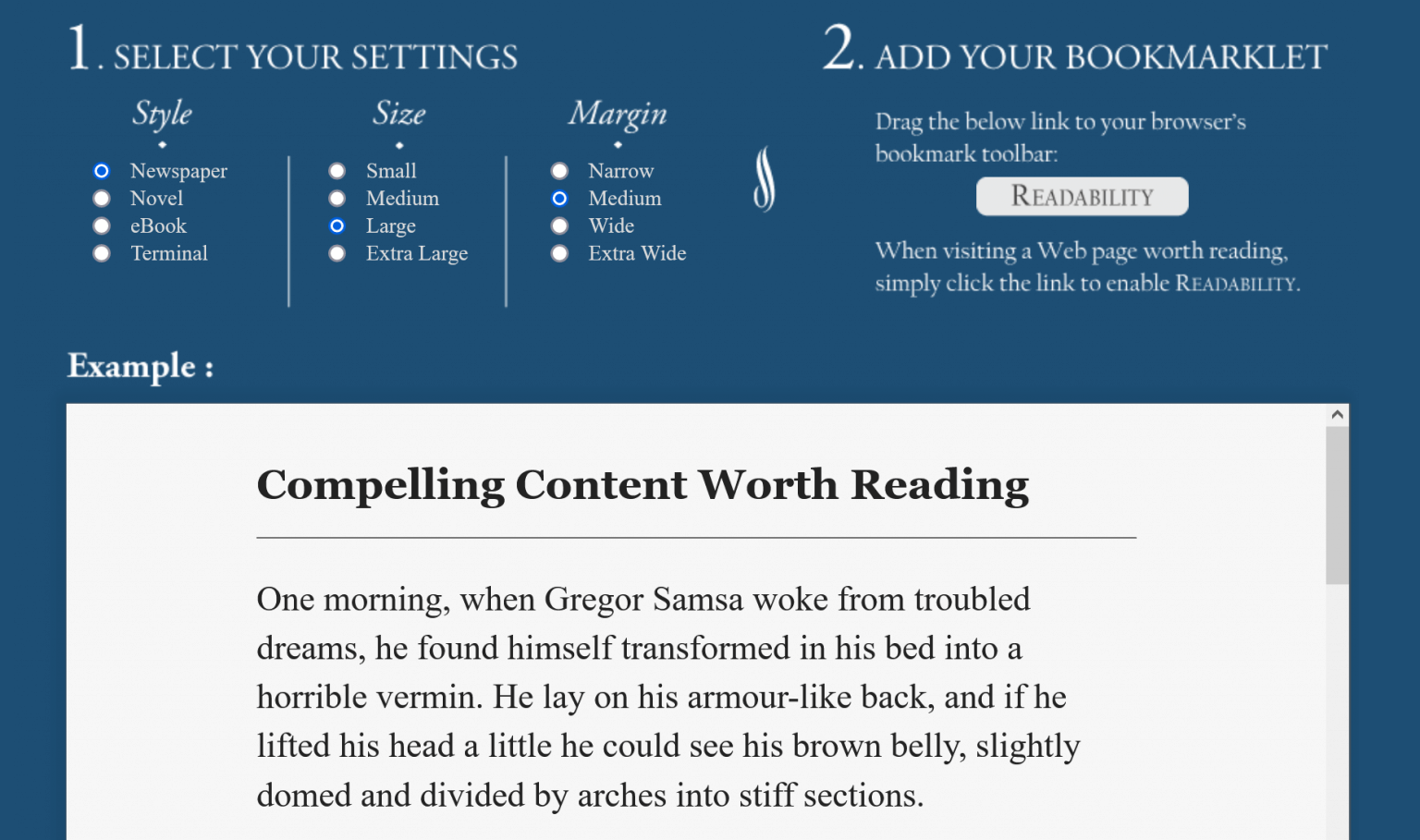 Readability Article Extraction And Html Parsing With Php